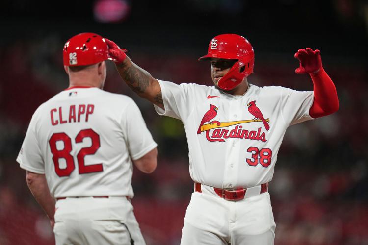 Alec Burleson has 3 RBIs, Andre Pallante works 5 2/3 innings as ...
