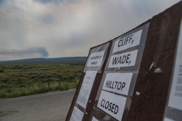 Goose fire south of Ennis nears 3,800 acres, encroaches on Cliff Lake ...