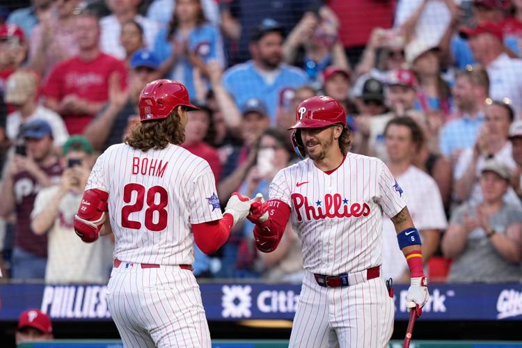 Marsh, Bohm and Schwarber homer as Phillies beat Marlins 8-2 behind ...