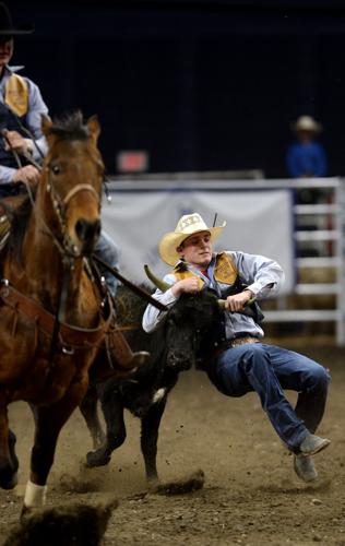 Montana State leads four events after first performance of spring rodeo ...