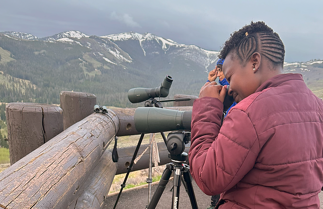 Conservationist from Tanzania visits Yellowstone | Hydrography ...