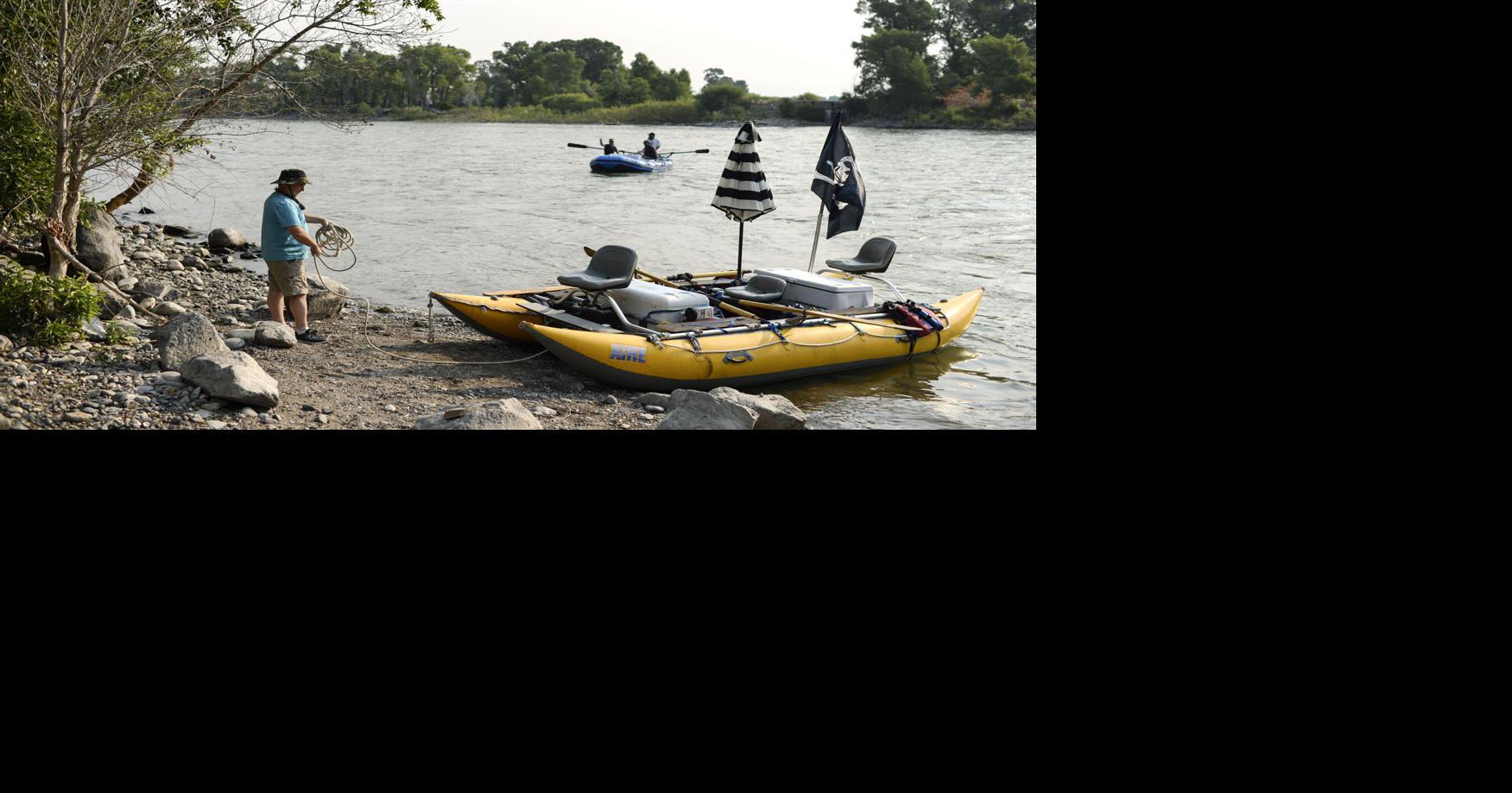 'Wet, wild and dam free': Scenes from the Yellowstone River boat float ...