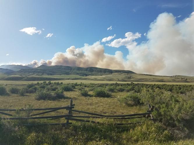 Wildfire continues burning west of Three Forks; size estimated at 350 ...