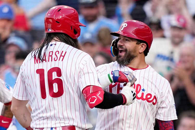 Marsh, Bohm and Schwarber homer as Phillies beat Marlins 8-2 behind ...