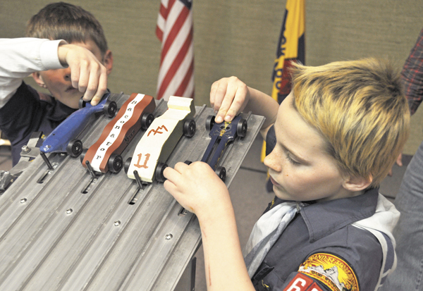 Cub Scouts put their derby cars to the track test | News ...