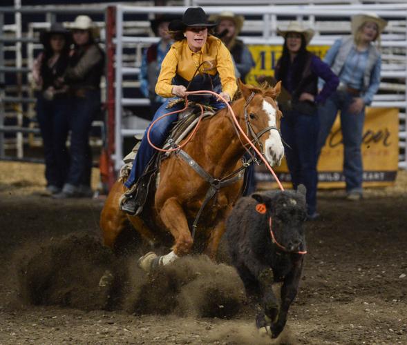Montana State leads four events after first performance of spring rodeo ...