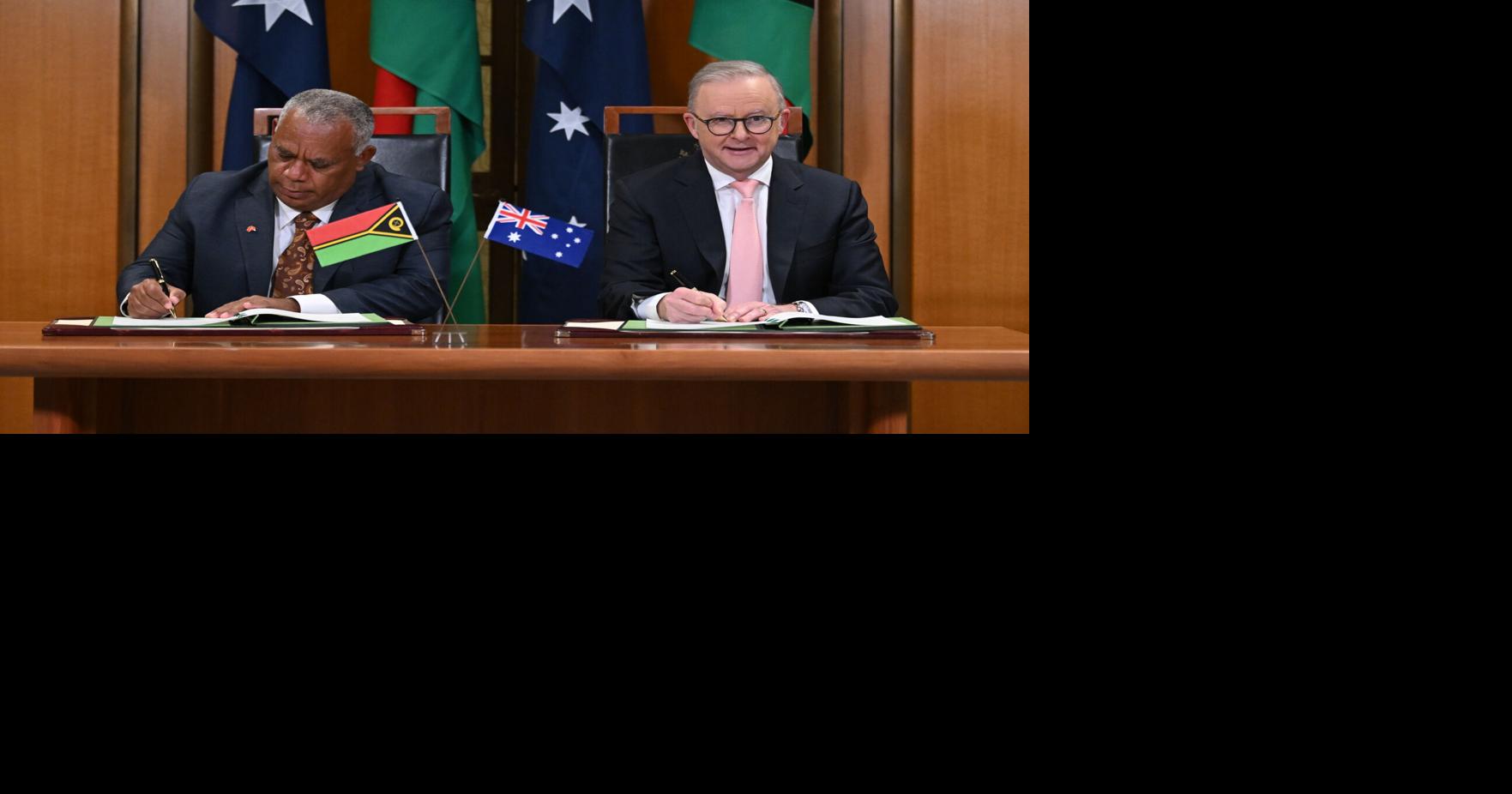 A long-awaited Australia-Vanuatu pact blocks China from building a ...