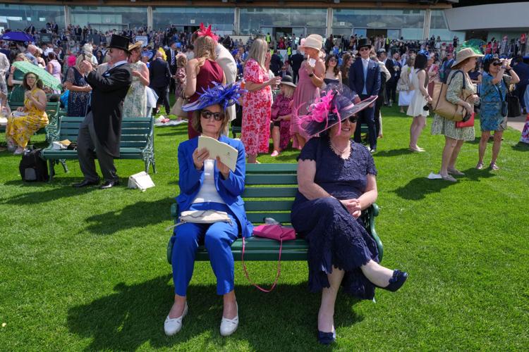 Creative and colorful hats steal the show at the Royal Ascot horse ...