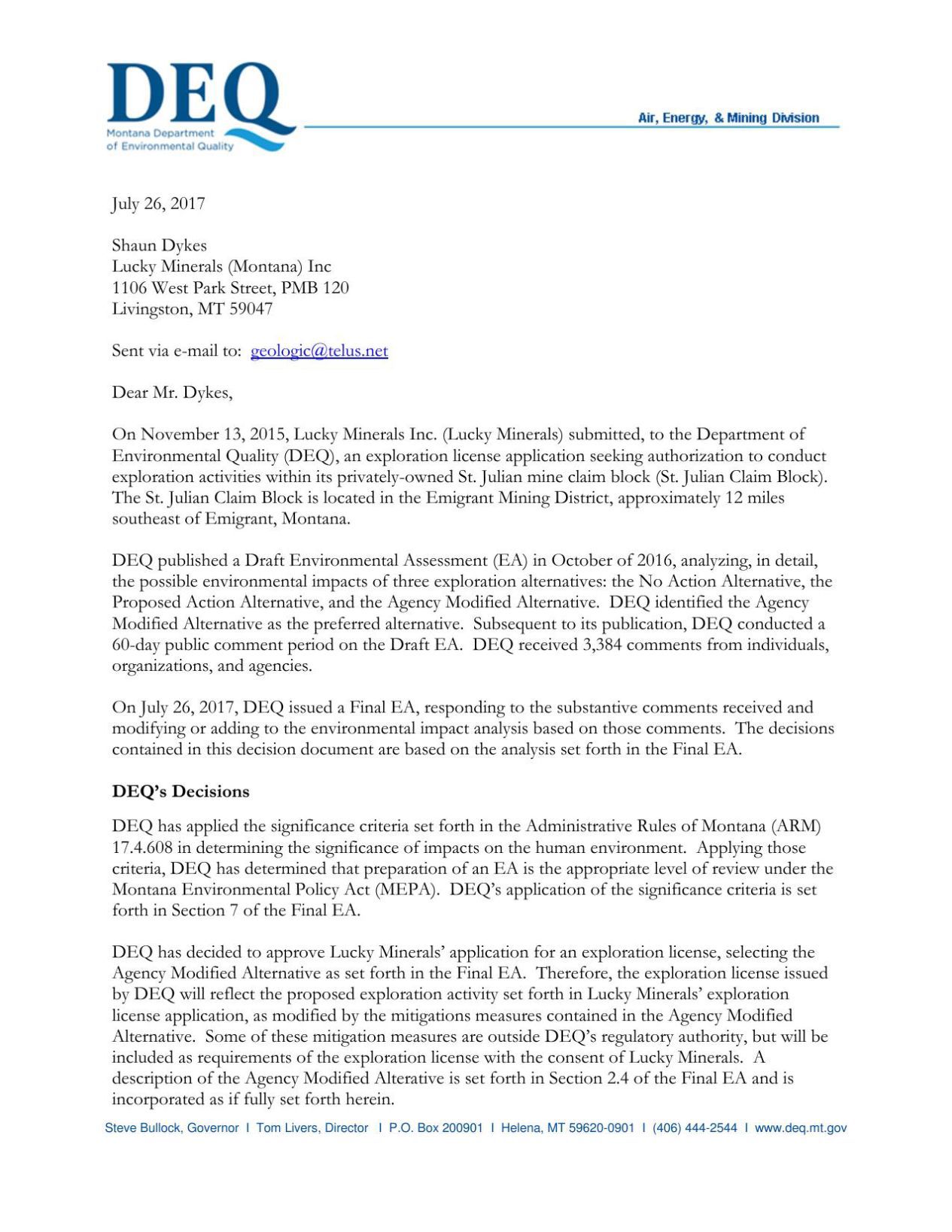 Decision Letter Bozemandailychronicle Decision Letter Bozemandailychronicle