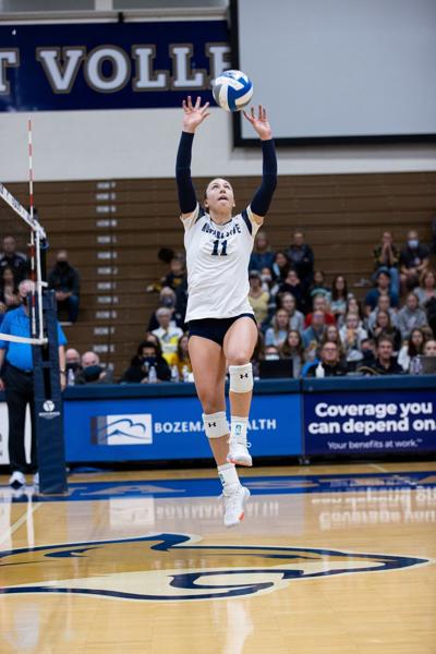 Montana State volleyball pick up senior day win against Eastern ...
