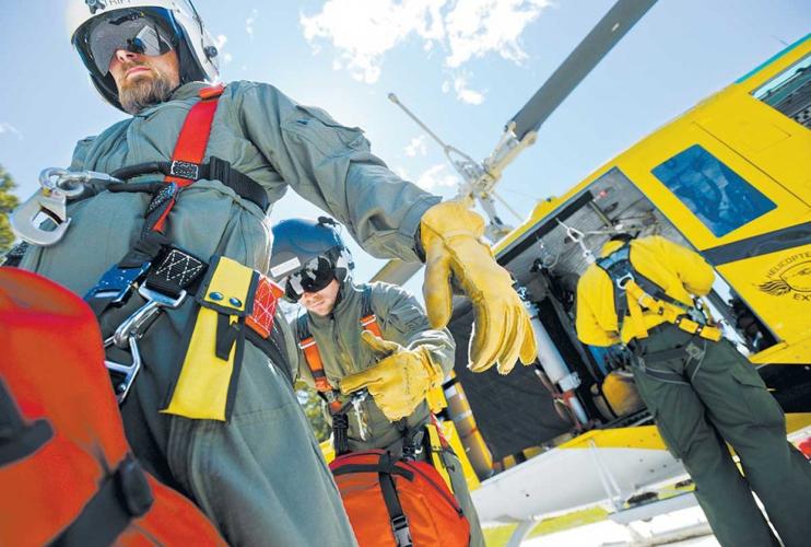 Rappel crews train to be initial attack on wildfires | News ...