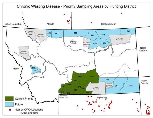 Montana to ramp up testing for chronic wasting disease | Environment ...