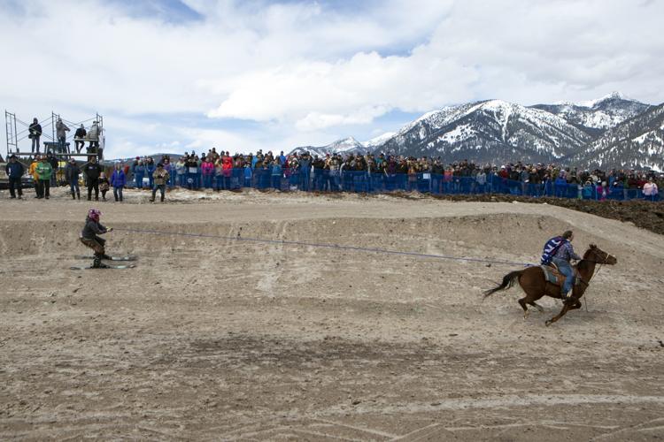 'Adrenaline rush:' Third annual Big Sky Skijoring event showcases skier ...