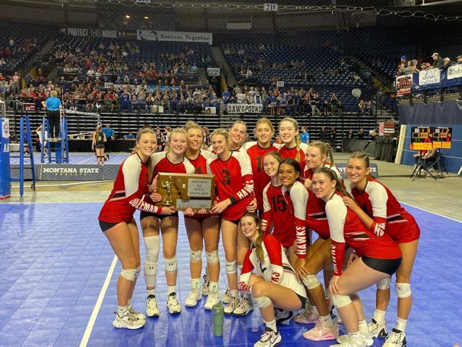 Bozeman volleyball places second at Class AA state volleyball ...