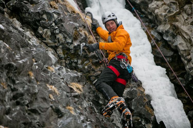 Veterans overcoming barriers ice climbing in Hyalite | News ...
