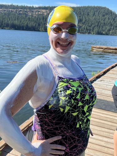 Kim Bowler becomes first woman to swim length of Priest Lake ...