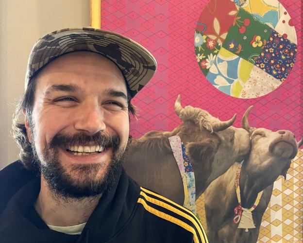 Whimsy and weirdness: Jacob Garvin creates fantasy worlds in collage ...