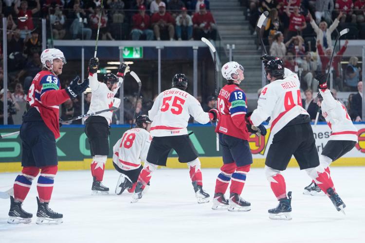 Norway stuns Canada in OT in bronze medal game to win its first ice ...