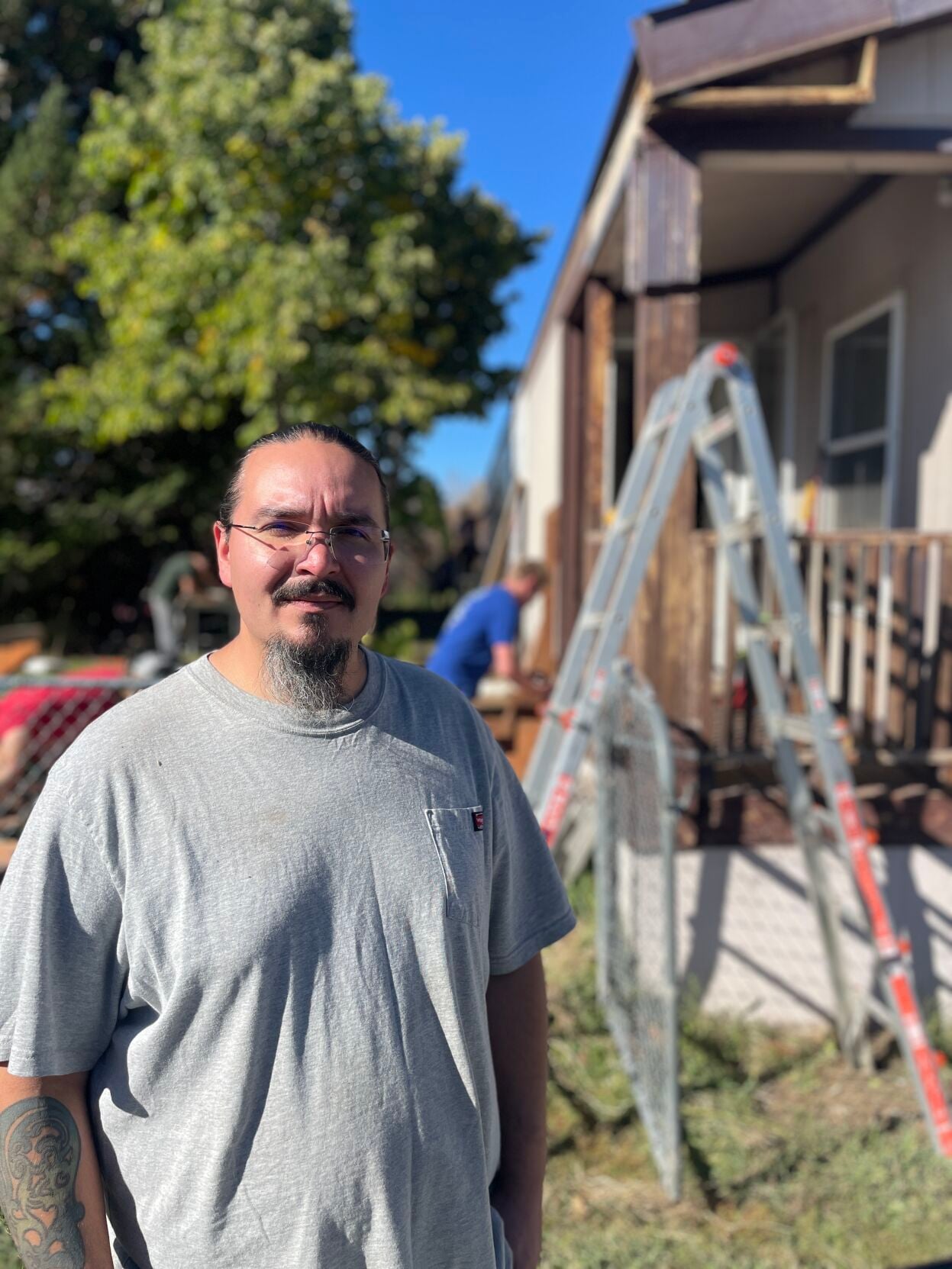 Richard Rose outside his home | | bozemandailychronicle.com