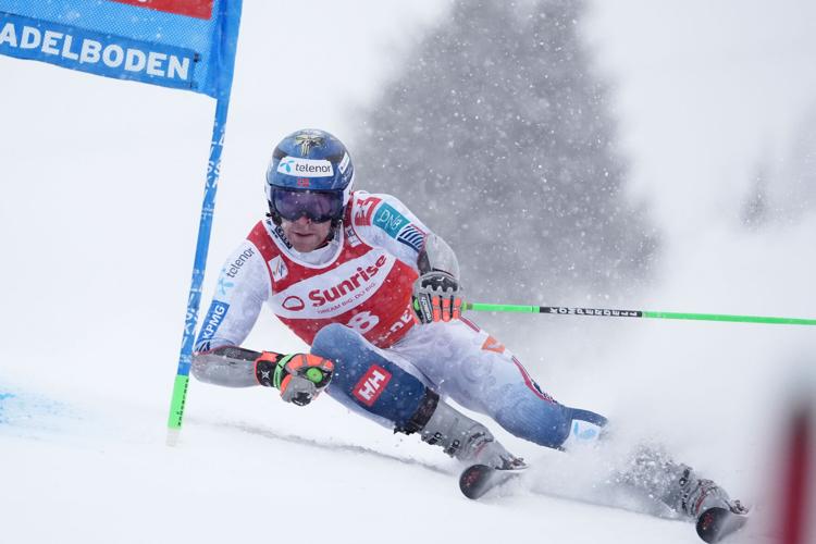 Swiss ski star Odermatt leads World Cup giant slalom seeking record 5th ...