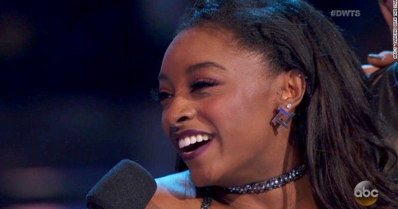 Simone Biles stands up to 'DWTS' judges | Celebrities ...