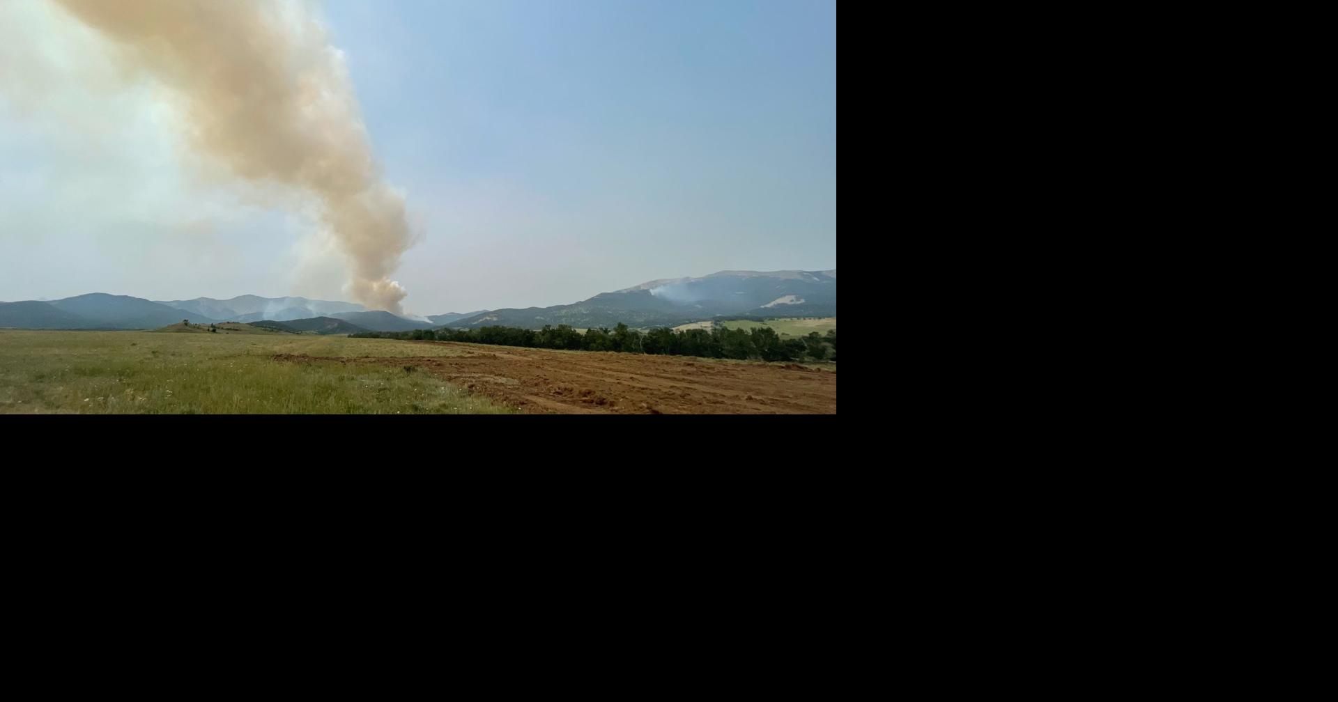 Fires in Crazies burning hundreds of acres; crews attack small blazes ...