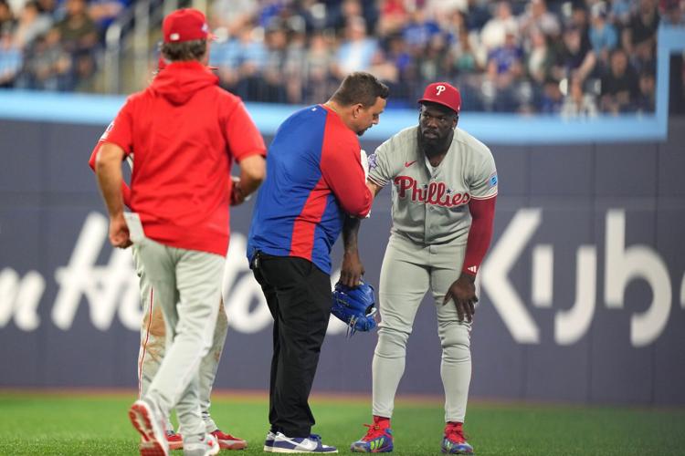 Phillies outfielder Adolis García will undergo season-ending surgery ...