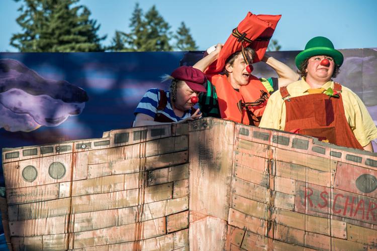 'Dreamy and mythological': String and Shadow performance takes giant ...