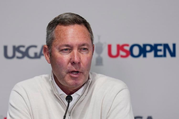 Miles Russell is 17 and in his first U.S. Open. It's not his first time ...