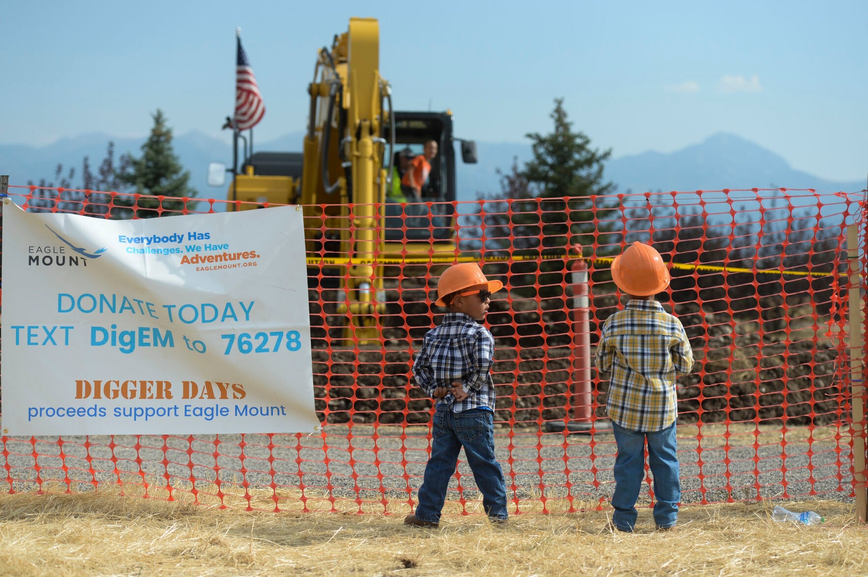 Excavators, cranes and more: Kids take the controls at Eagle Mount's ...