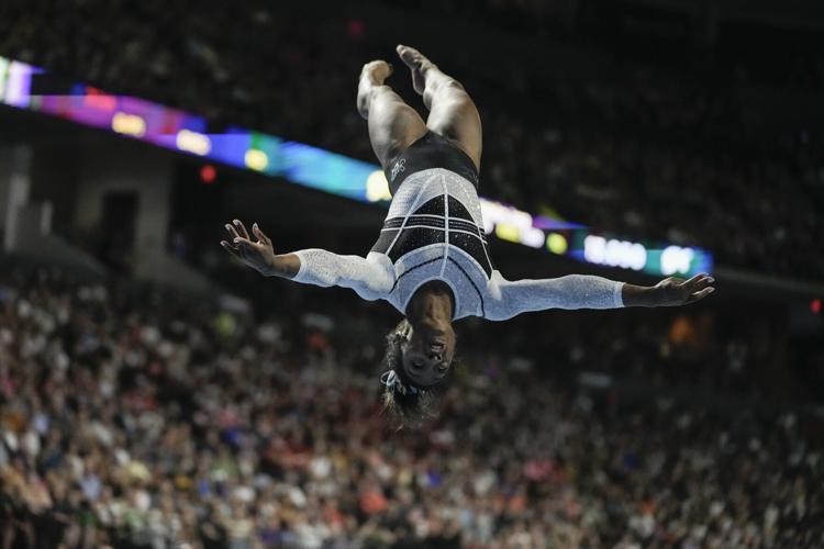 Simone Biles is trying to enjoy the moment after a two-year break. The ...