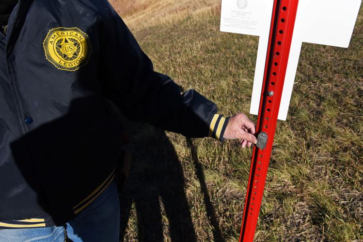 For American Legion, white fatality crosses 'sacred ground' | News ...