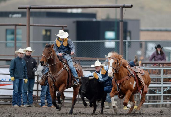Back from a broken leg, Keenan Kvamme shines in bull riding at Montana ...