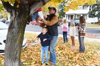 Tim Sheehy casts his vote in Bozeman with wife and kids | News ...