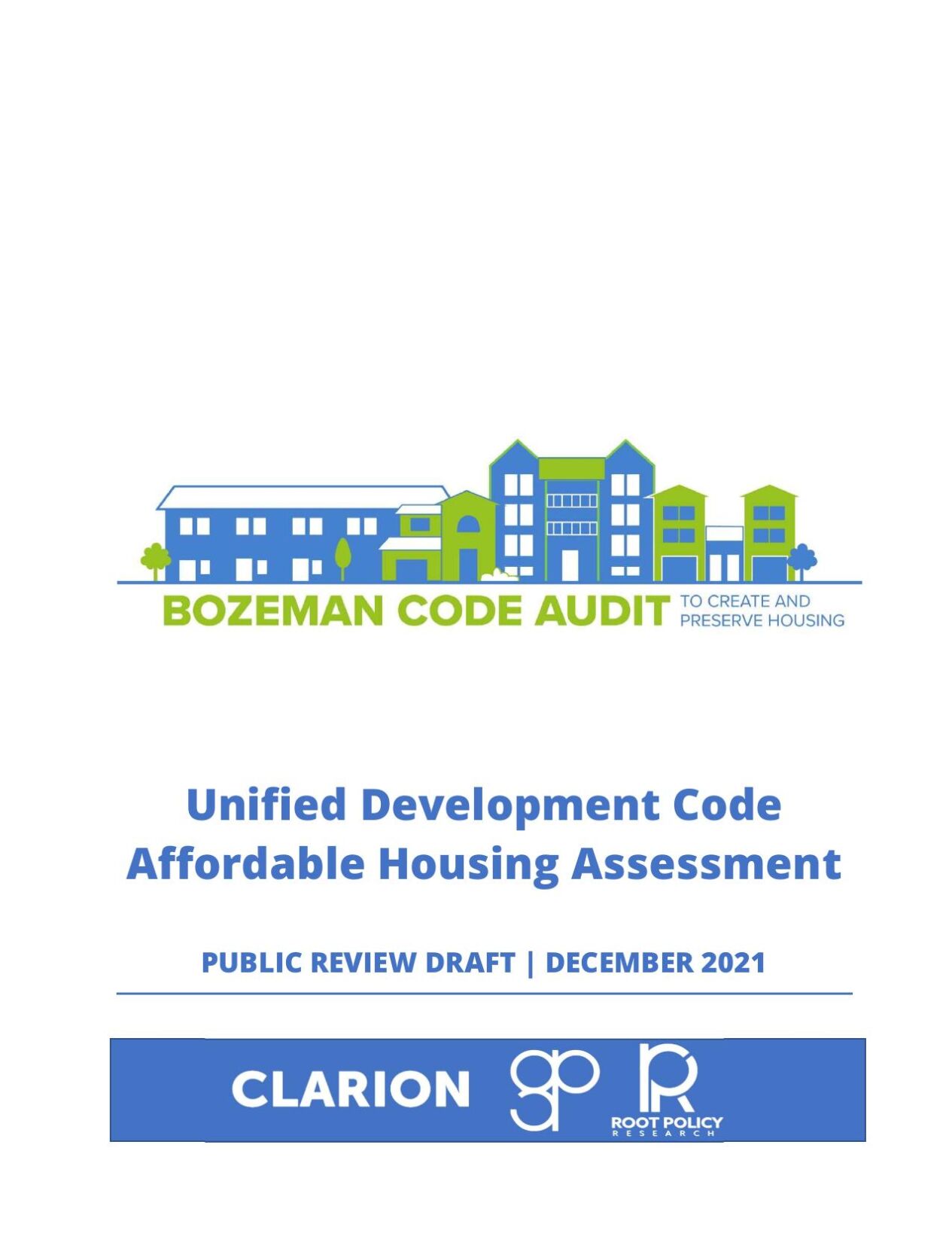 Unified Development Code Affordable Housing Assessment ...