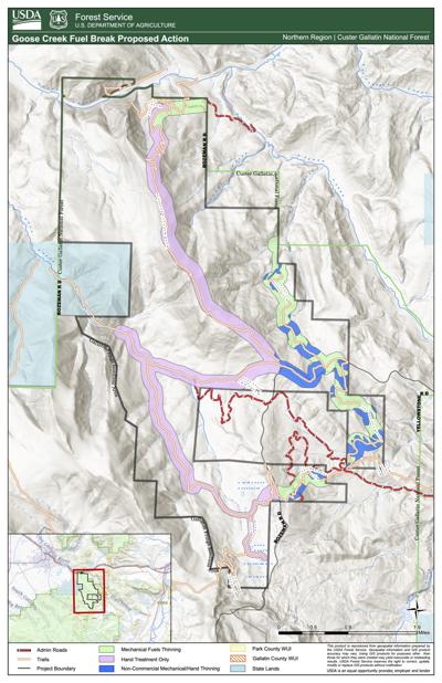 Custer Gallatin National Forest seeks comment on Goose Creek Fuel Break project | Environment ...