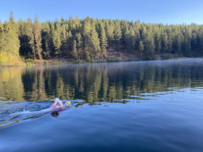 Kim Bowler becomes first woman to swim length of Priest Lake ...