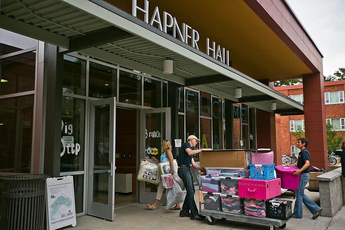 Another big class of students moves into MSU | Montana State University ...