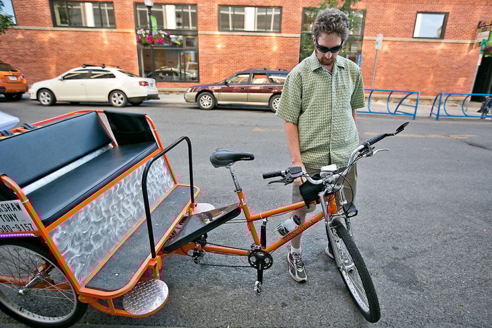 Local man offers pedicab service in downtown Bozeman | News ...