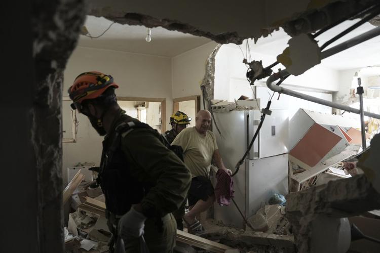 Photos of a tense week as Iranian missiles bypass air defenses in ... Photos of a tense week as Iranian missiles bypass air defenses in ...