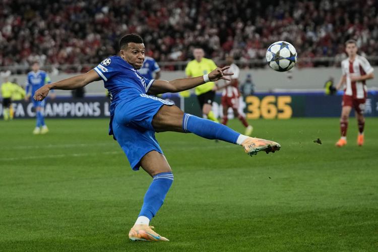 Mbappé scores hat trick in 7 minutes in Real Madrid's Champions League ...