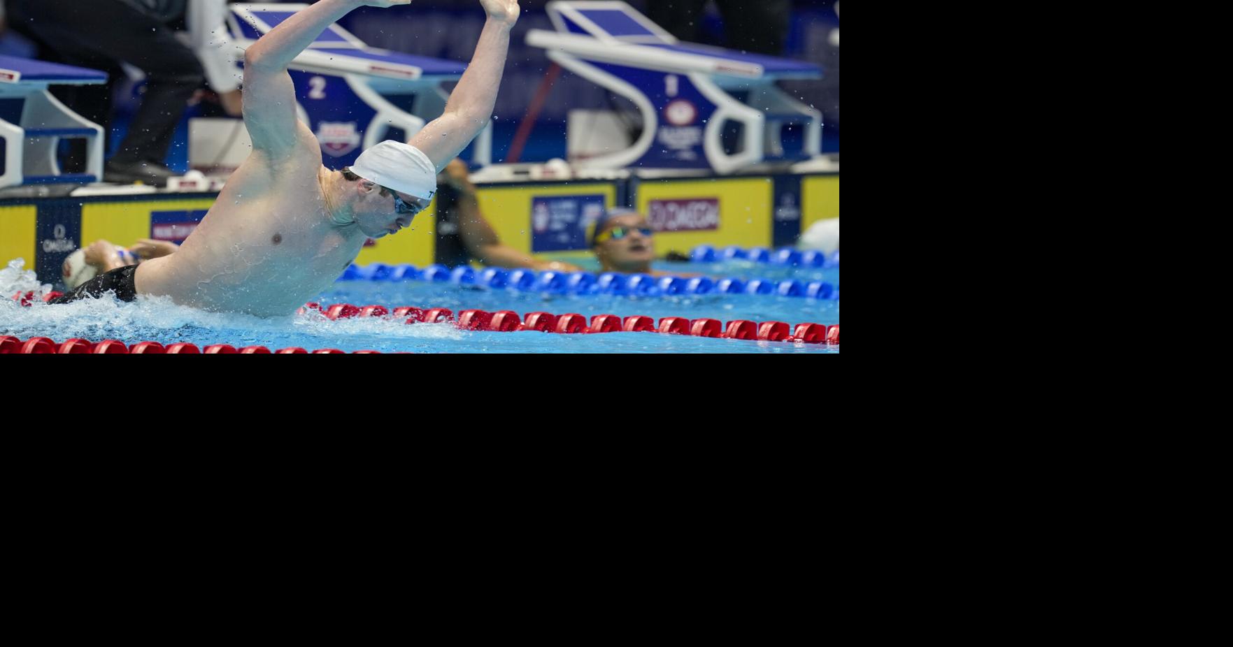 Record-breaking Matthew Fallon leads young contingent on U.S. men's ...