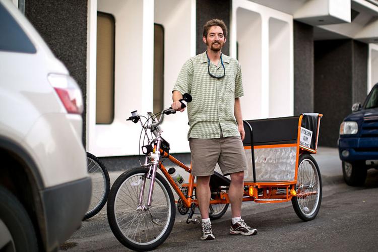Local man offers pedicab service in downtown Bozeman | News ...