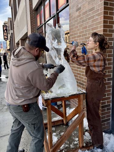 Warmer tempsproblematic for annual Butte ice-carving contest | News ...