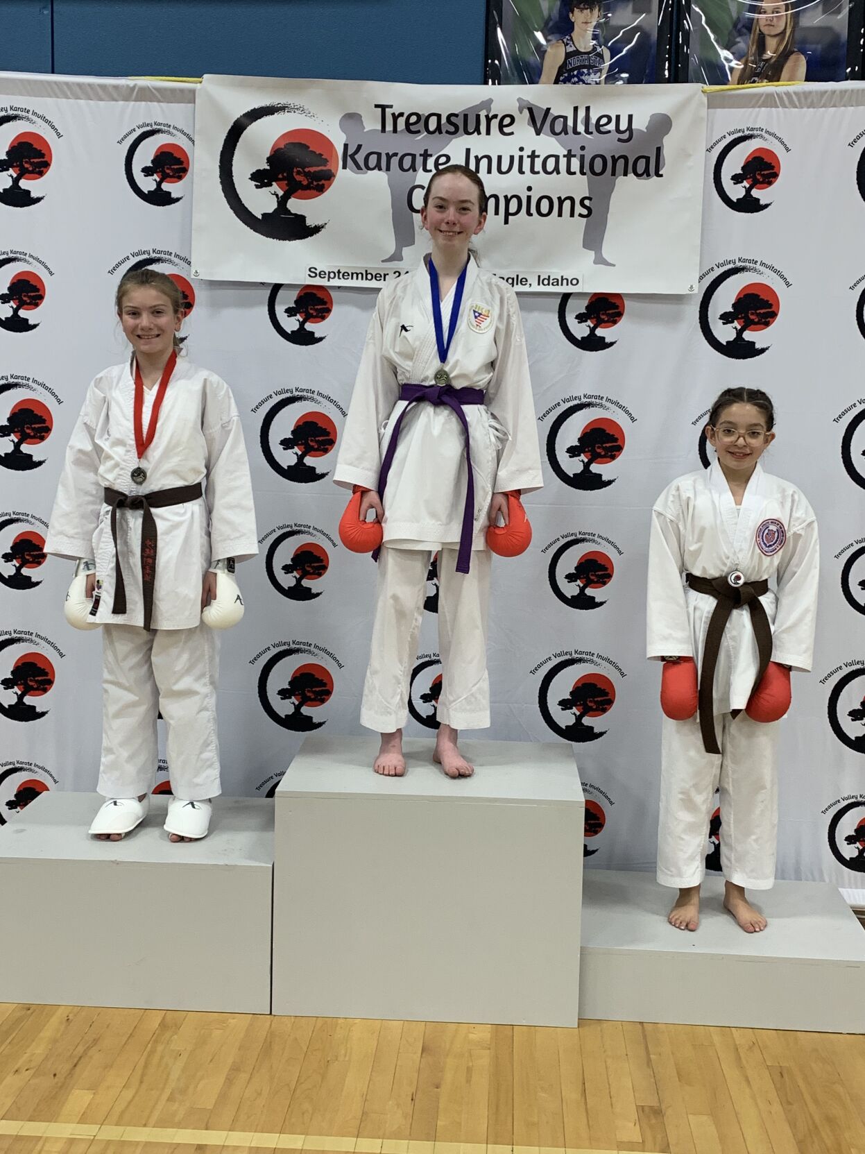 Alexandra Rolquin, 12, earns three medals at Idaho karate tournament ...