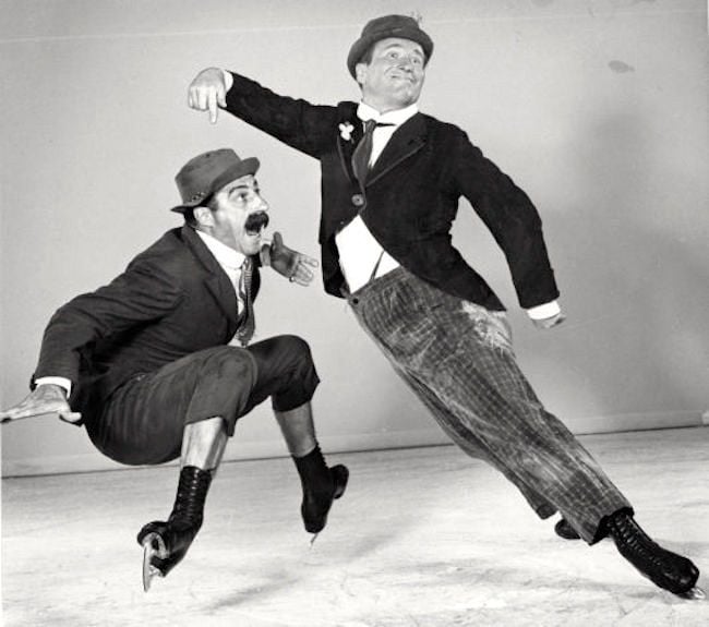 Chrysti the Wordsmith: 'Frick and Frack' were two of a kind... on ice ...