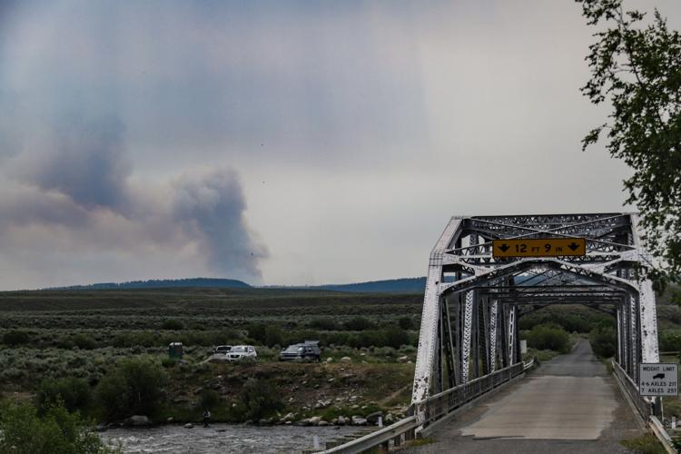Goose fire south of Ennis nears 3,800 acres, encroaches on Cliff Lake ...