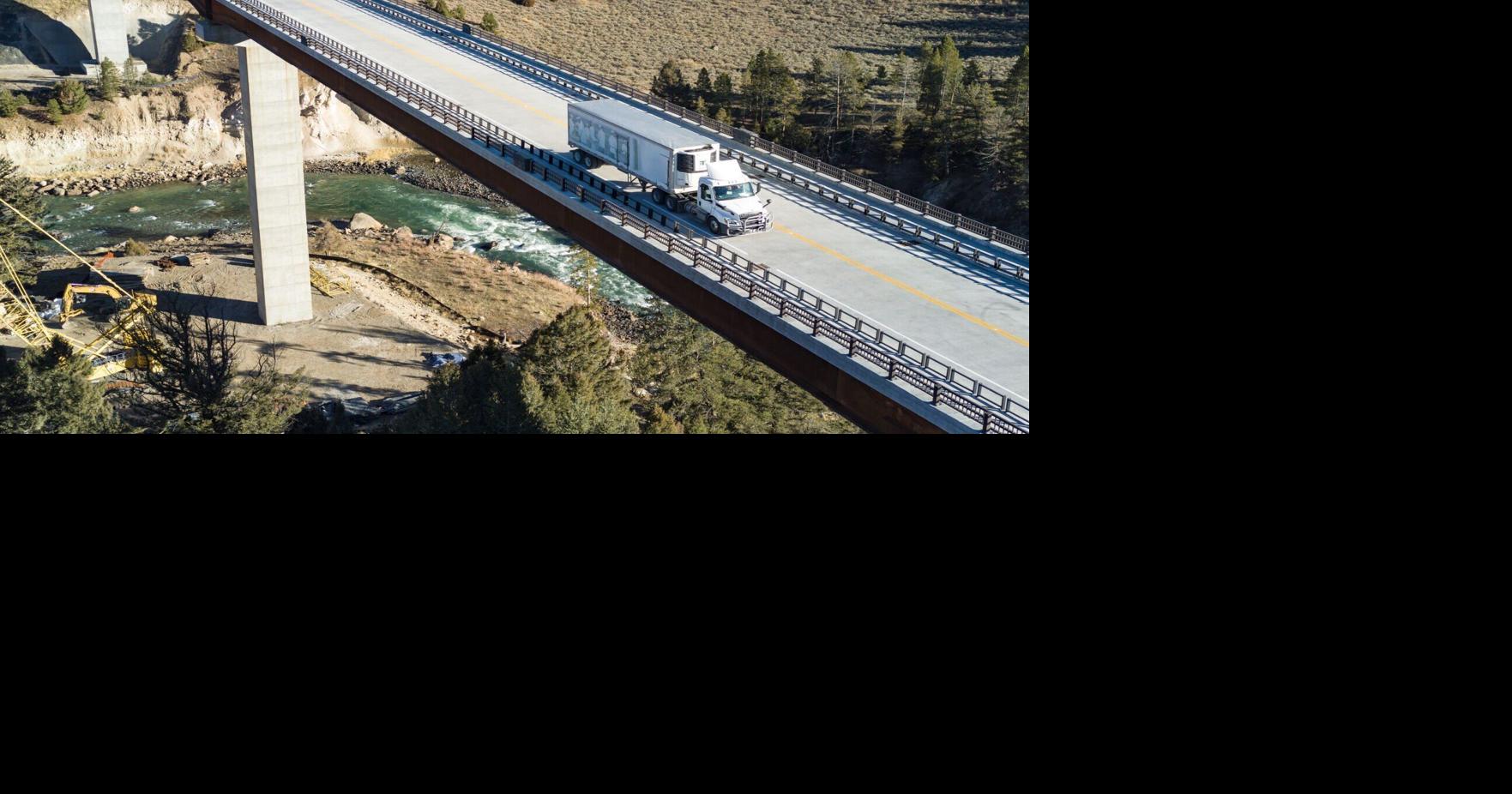 New park bridge over Yellowstone River opened to vehicles | News ...