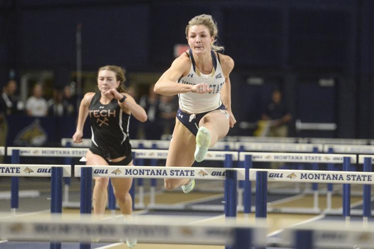 Montana State's Elena Carter breaks own school record in 60 meter ...