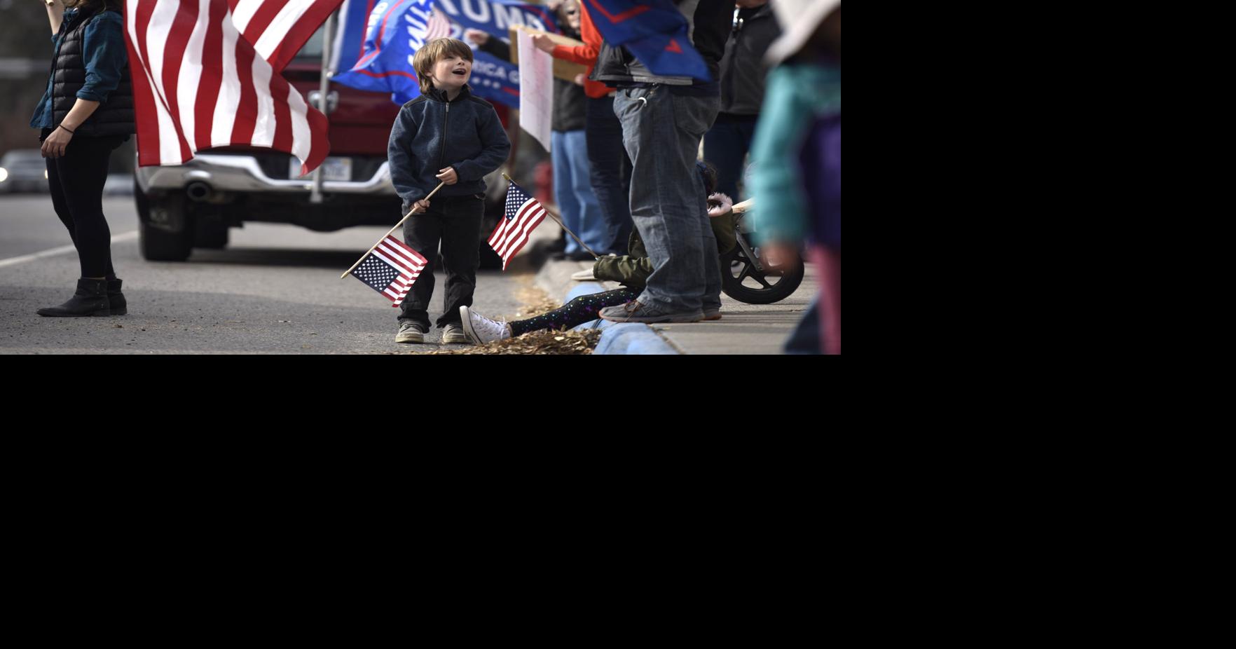 Demonstrators march in Bozeman to support Trump | News ...